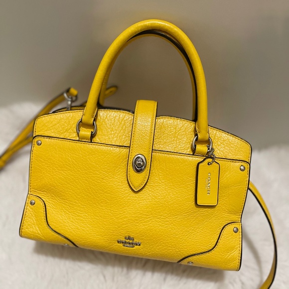 Coach | Bags | Coach Mercer 24 In Leather Bag | Poshmark